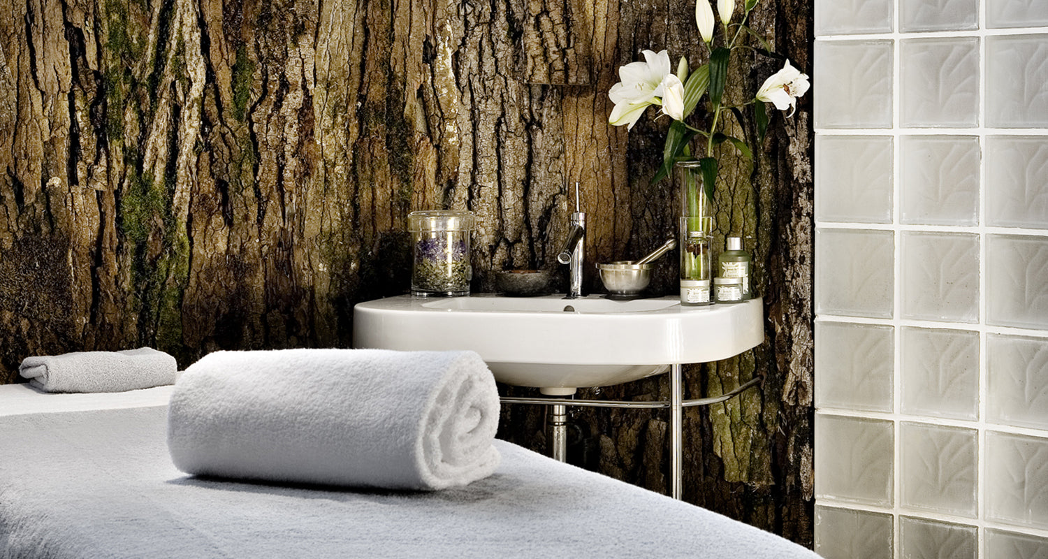 Spa de l'hôtel Lodge Park | Pure Altitude | Nordique chic à Megève